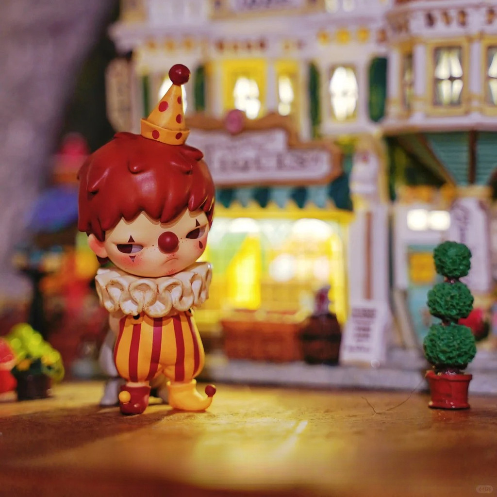 POP MART Hirono SAD CLOWN GATHERING AT THE POP LAND Series Figure Art ...