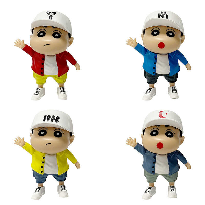 New Product 4 Trendy Crayon Shin chan Doll Handmade Models Trendy ...