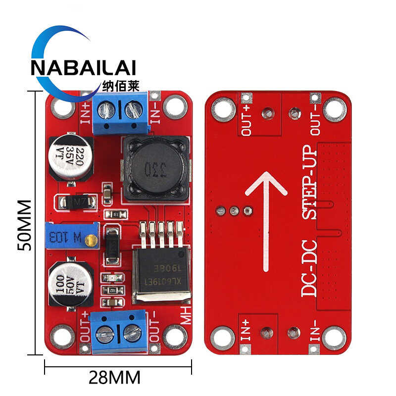 XL6019 DC-DC Adjustable Power ply Module 5A Current High Power Ultra XL6009 LM2577 Upgraded ...