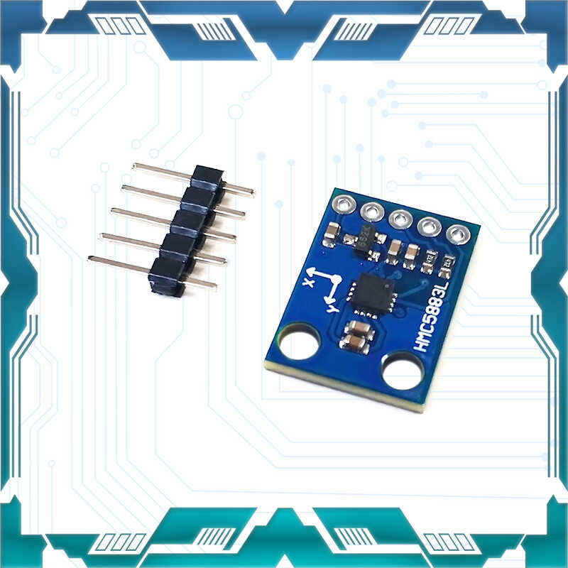 GY-273 QMC5883L electronic compass module three-axis magnetic field ...