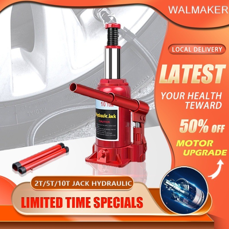 2T/5T/10T Car Hydraulic Jack Hydraulic Extra Heavy Duty Bottle Type ...