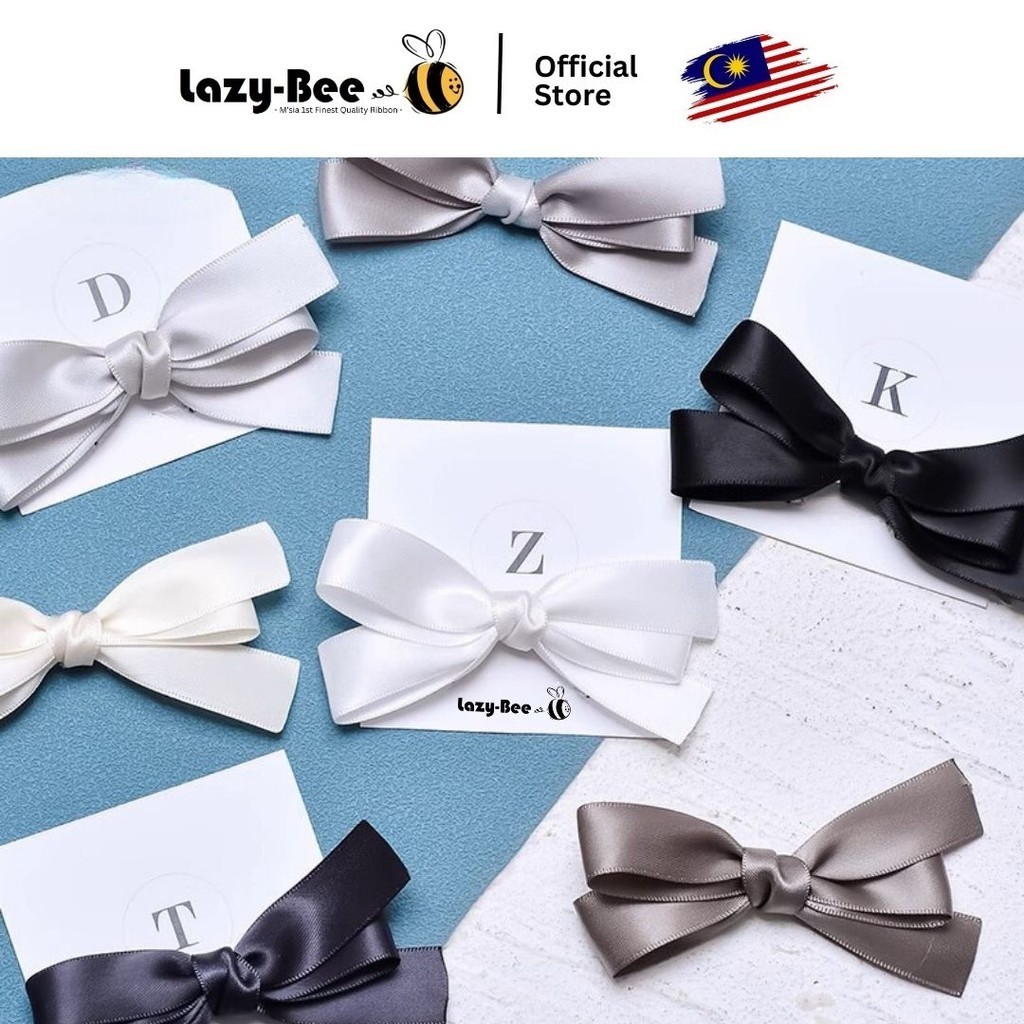 GREY HITAM PUTIH BLACK WHITE 5Meter 2.5cm 3.8cm 5cm Premium Double ...