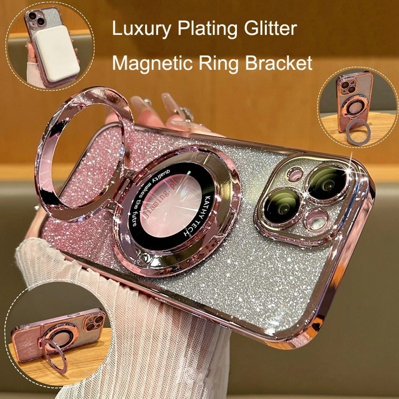 Luxury Plating Glitter Case Compatible Realme Note 60 60X 50 C75 C67 ...