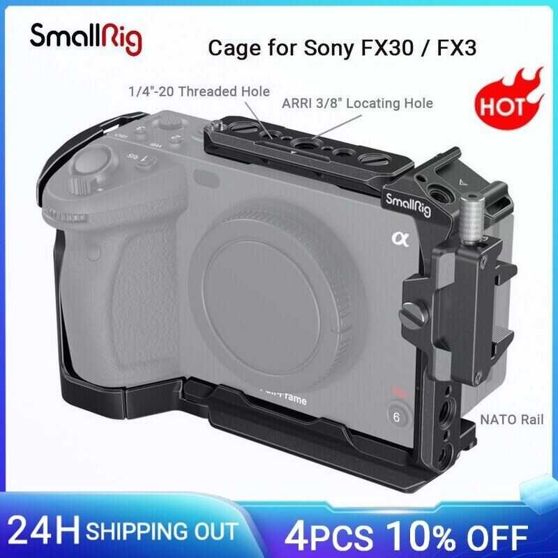 Official Authentic Smallrig Cage For Sony Fx30 / Fx3 Camera Cage Rig ...