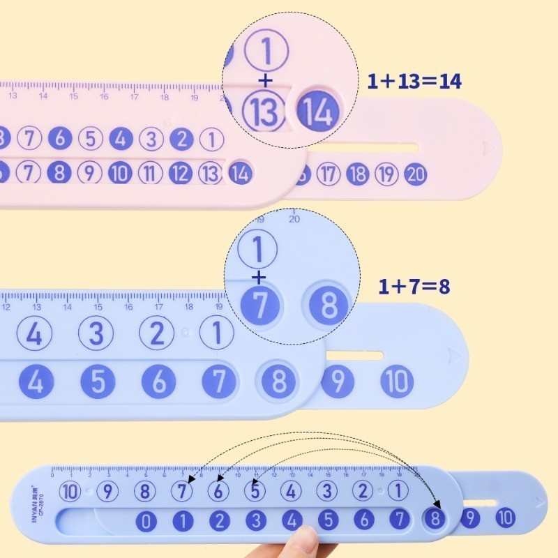 Creative Math Mathematics Decomposition Ruler Within 20 Addition ...