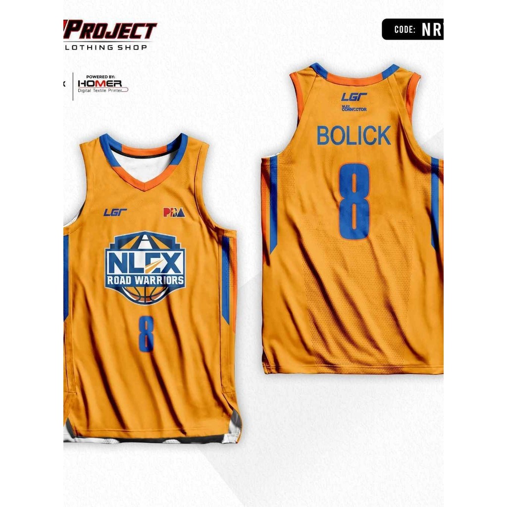 PBA JPROJECT PREMIUM BASKETBALL JERSEY (NLEX RW ) | Shopee Philippines