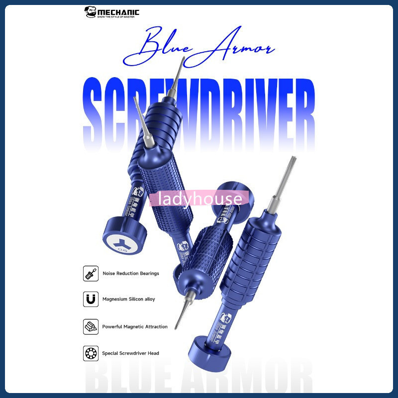 New Mechanic 4 in 1 Precision screwdriver set Blue magnetism High ...