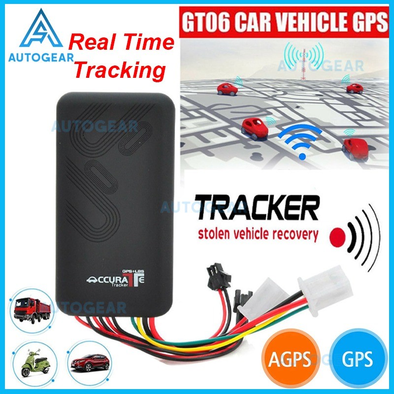 Vehicle Car Tracker GPS GT06 Easy Install Mini Car Vehicle Tracking ...