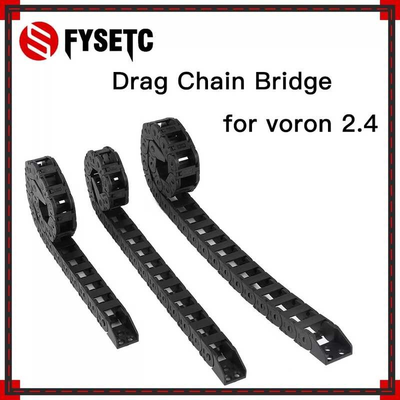 FYSETC 1 VORON Cable Set Black Openning Type Wire Chains For 2.4 ...
