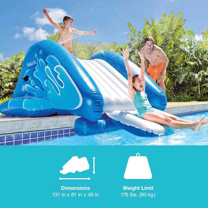 Intex 58849Ep Kool Splash Durable Vinyl Iatable Play Center Swimming ...