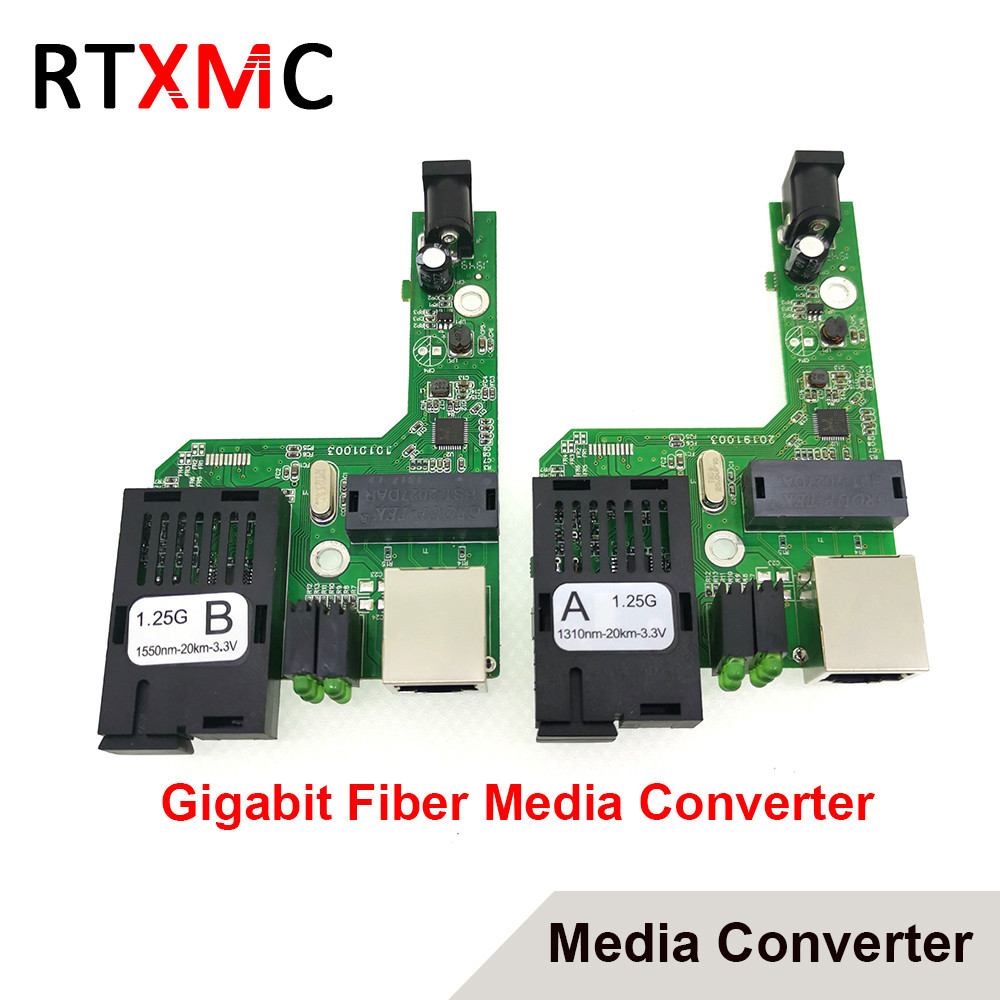 HTB-GS03 Inside Board Gigabit A&B Fiber Optical Media Converter ...
