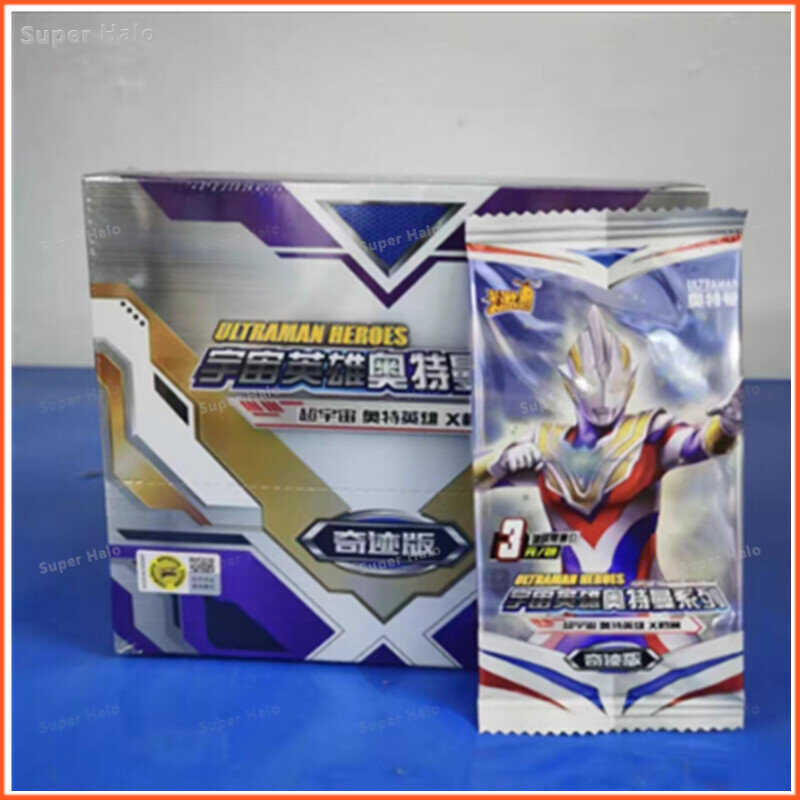 1Box-Comic And Animation Card Ultraman Collectible Cards SSR Card Game ...