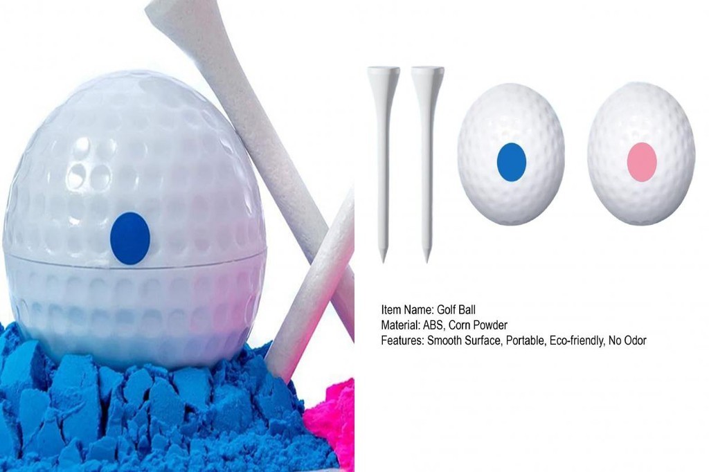 ZTUR_ Exquisite Craftsmanship Golf Ball Gender Reveal Golf Ball Set ...
