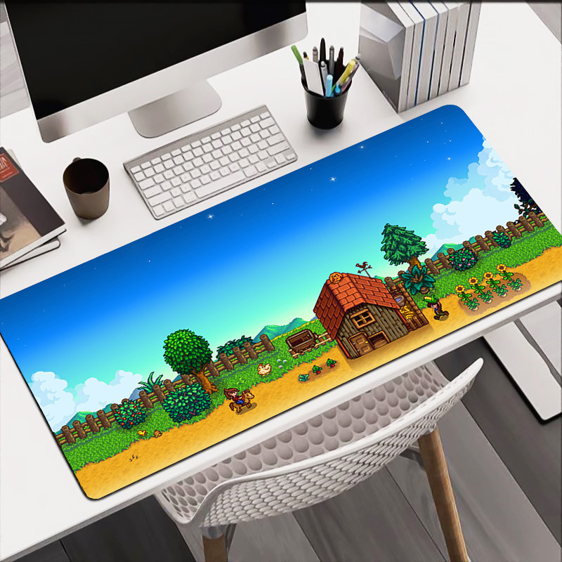 Stardew Valley XXL Mouse Pad Anime Gamer Cabinet Mousepad PC Pink ...