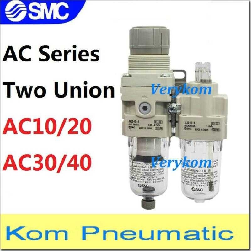 Free Shipping Pneumatic SMC Filter Regulator AC Series Two Union FRL Ac20a-02-A Ac20a/Ac30a ...