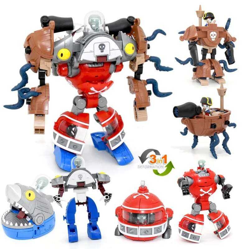Xj 3 Sa 1 Assembly Deformation Games For Boys · Robot Doll PVZ Plant Vs ...
