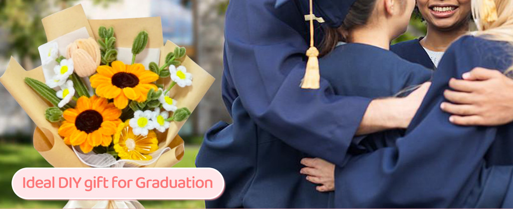 Yellow Sunflower Fuzzy Wire Flower Set 100pcs Assorted, Flower Making ...