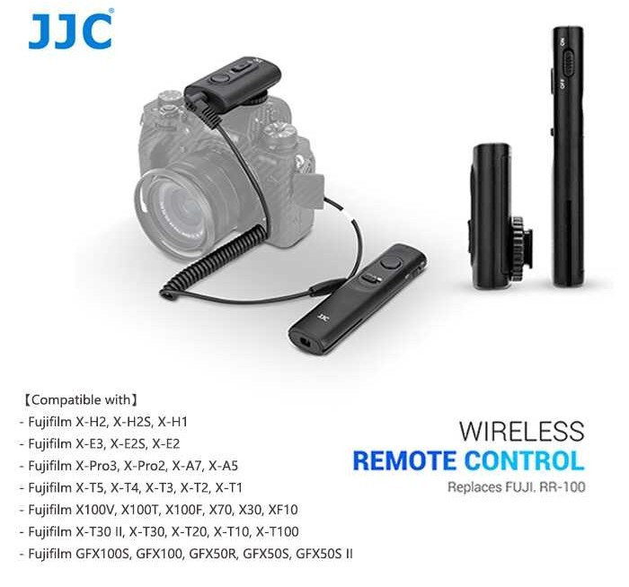 §≌ Jjc Rf-Swr2 50 Meter Wireless Remote Control Stick 2.4Ghz Radio Shutter Release Cable Switch ...
