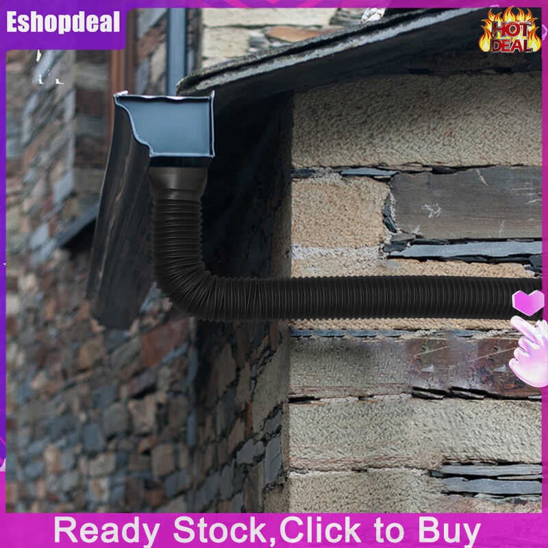 Eshopdeal Water Pipe Extender Downspout Drain Extension Downspouts ...