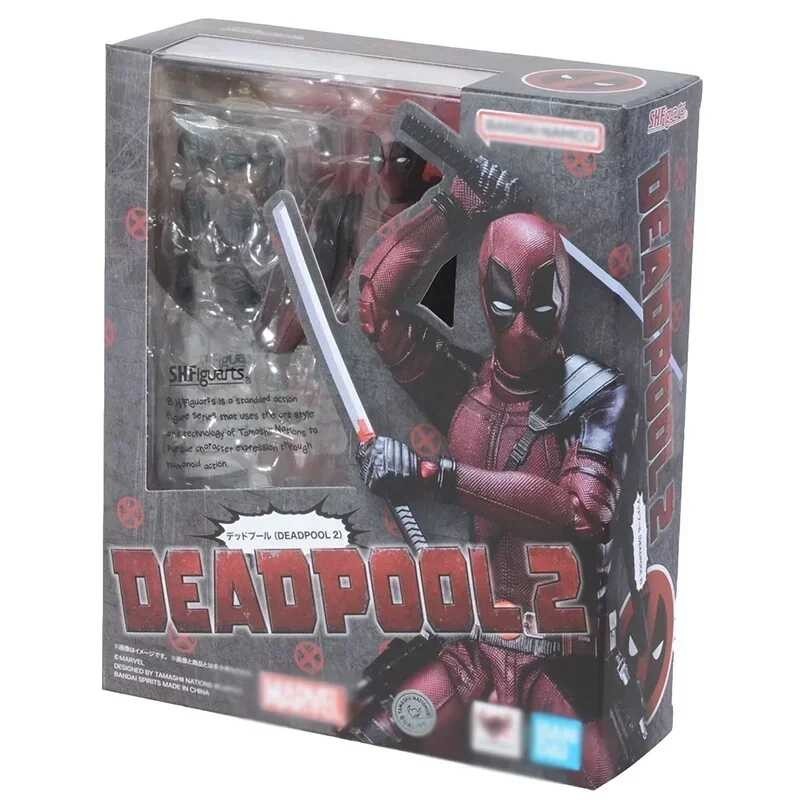 16 Cm Deadpool 2 Action Figure Shf X-Men Anime Figure Pvc Gk Statue ...