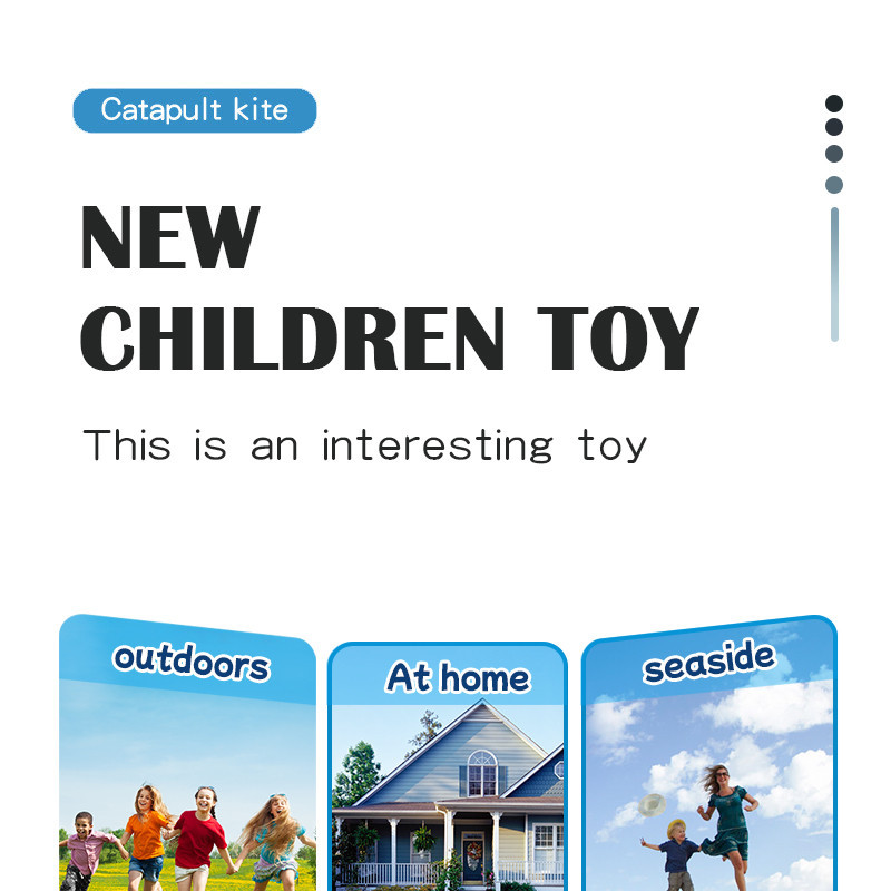 Cute Catapult Stunt Kite Toys for Kids with Tirador Outdoor Sport ...