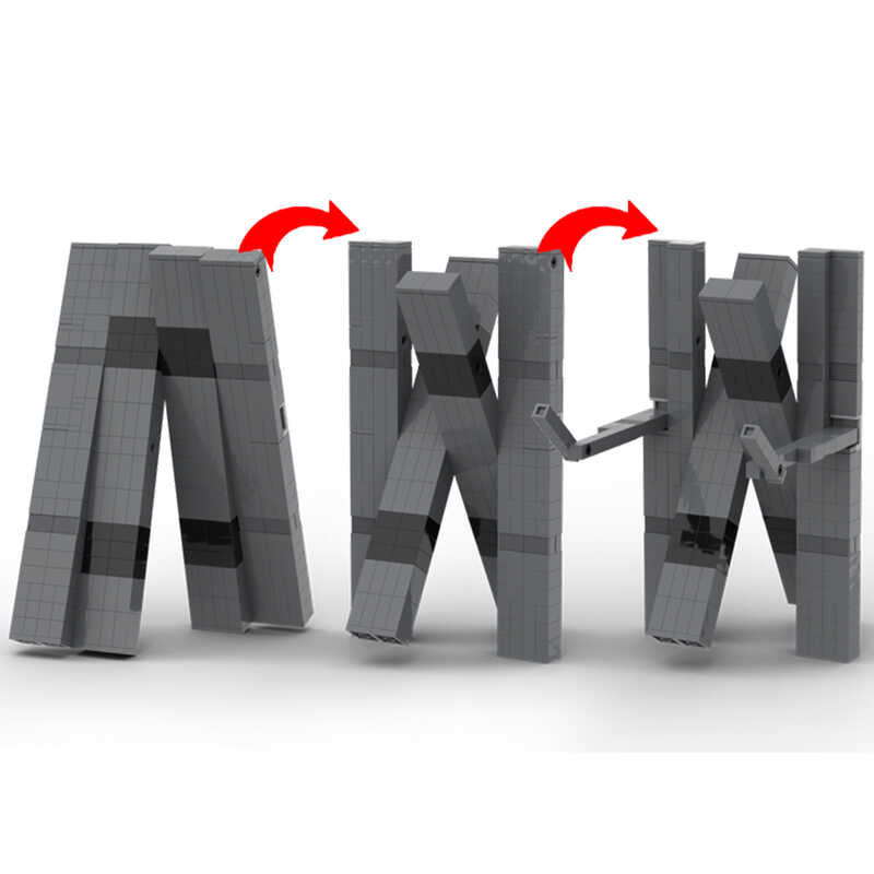 Moc Interstellar Glasses Box Robot Arm Building Block, High-Tech Movie ...