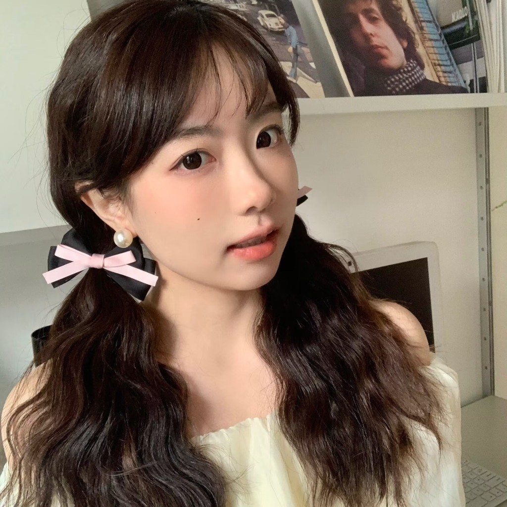 Sweetheart Clip Bow Hair Clip Cute Girl Gentle Hair Accessories Lady ...