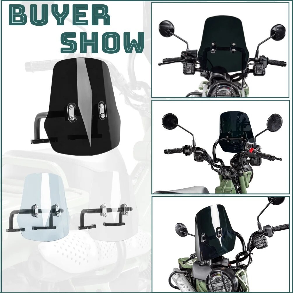 Trail125 CT125 Windshield Windscreen For Honda Trail CT 125 2021-2024 ...