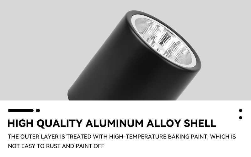 CANMEIJIA Tricolor LED Downlight Round Square Pin Light Spotlight ...