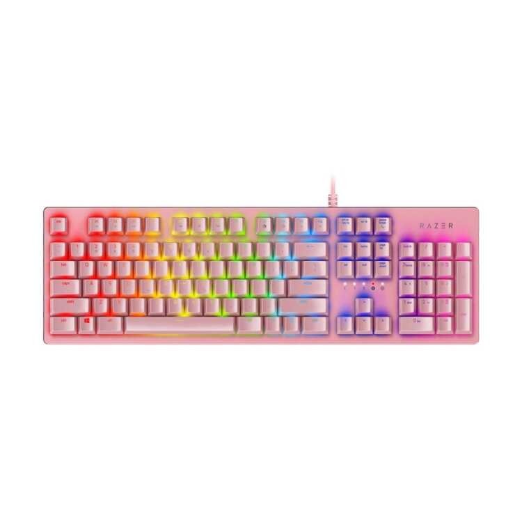 Glory Zk-110 Electronic Pink RGB Backlit Gamer Hot Swap Keyboard ...