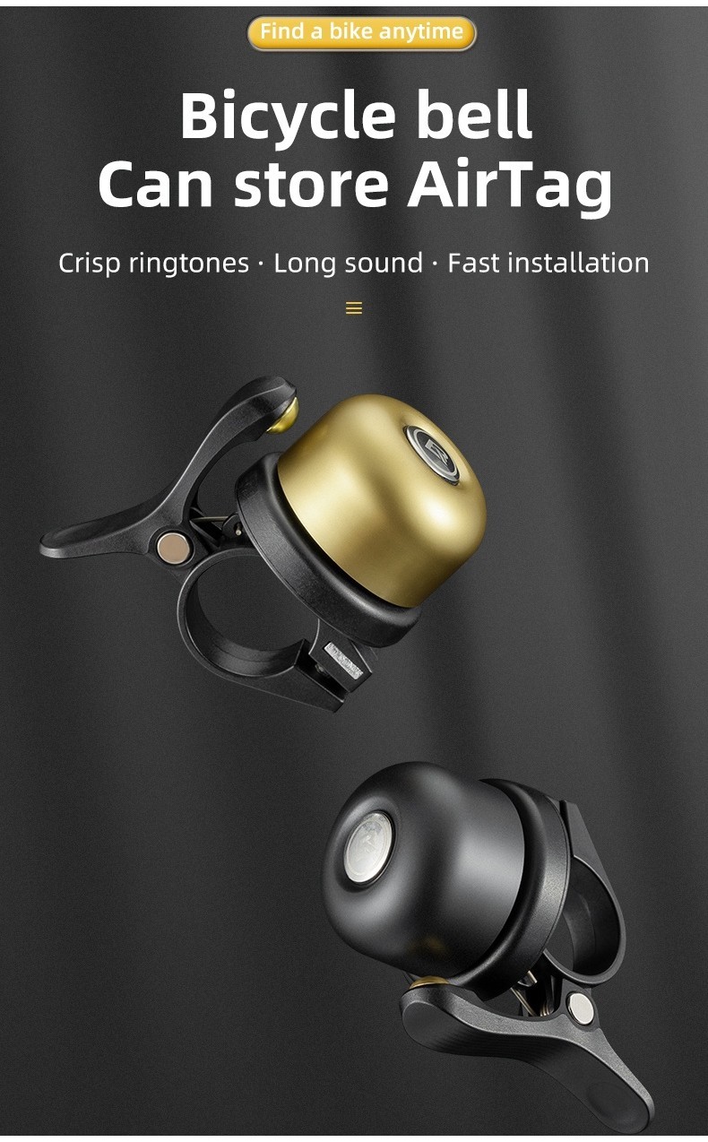 ROCKBROS Bicycle Safety Bell Waterproof High Decibel Handlebar Horn ...