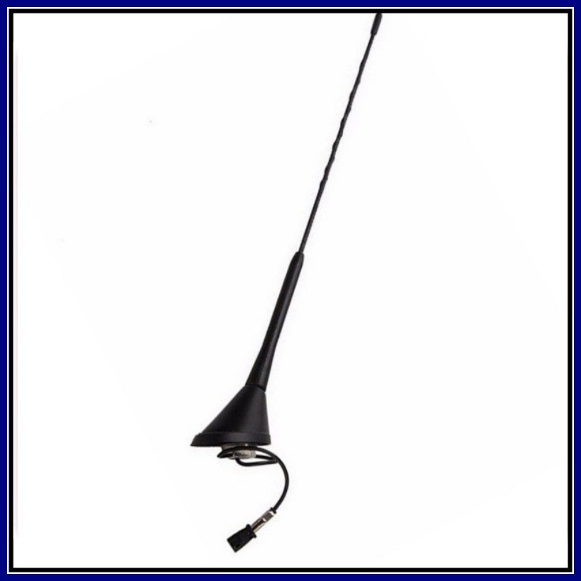 CI Car Radio Antenna Replacement 41cm Spiral Mast Radio Whip Antenna ...