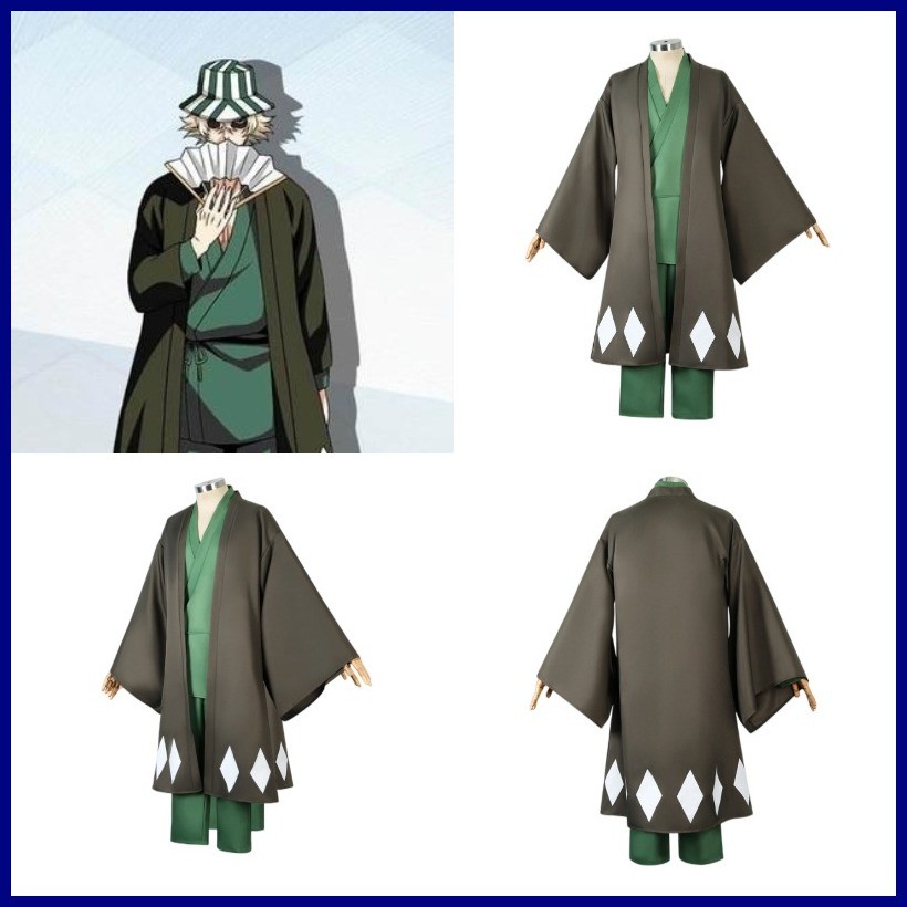 Original Urahara Kisuke Cosplay Suit Japanese Style, Casual, And Trendy ...