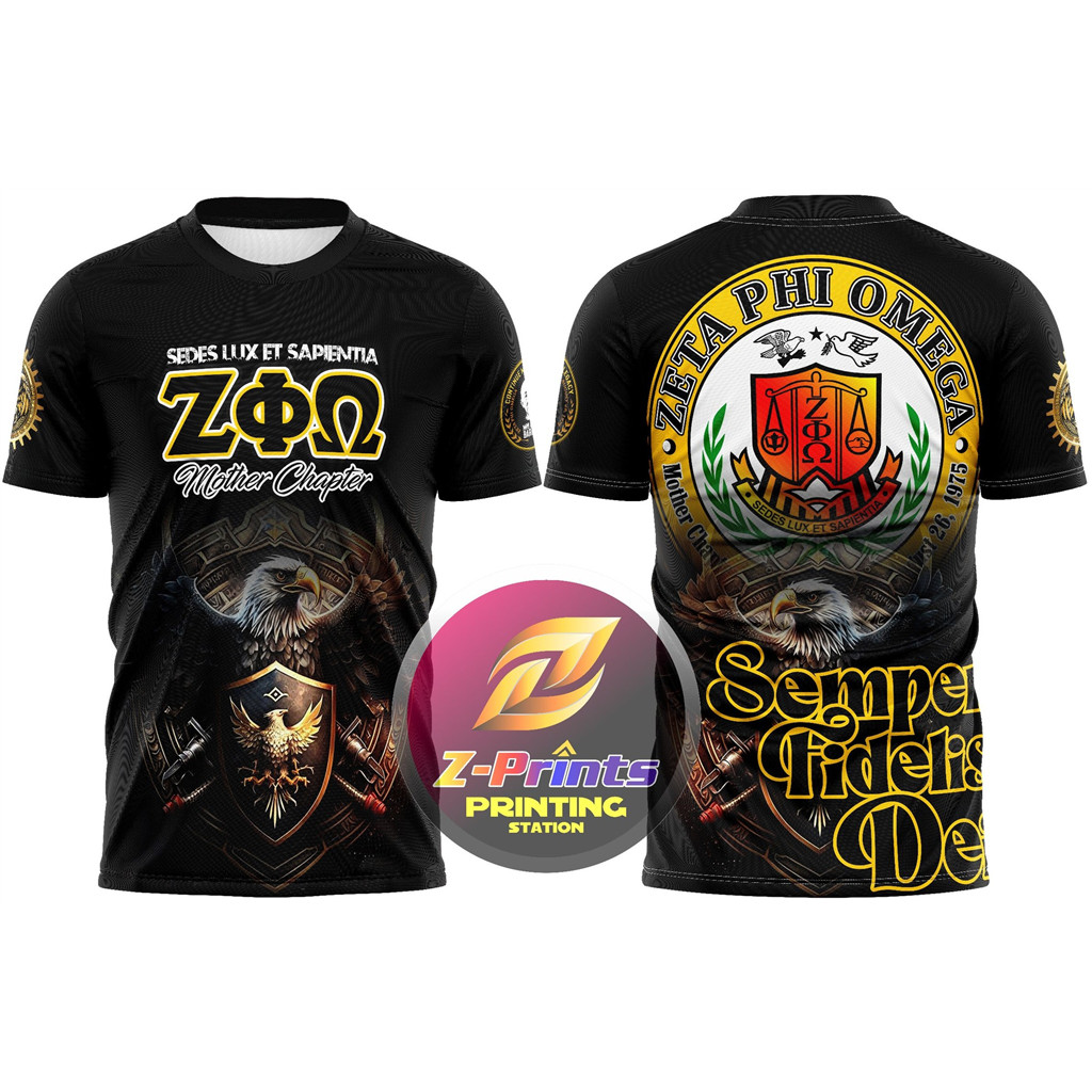 3ae78 philippine Fully sublimated Tactical zetans zpo zeta phi omega ...