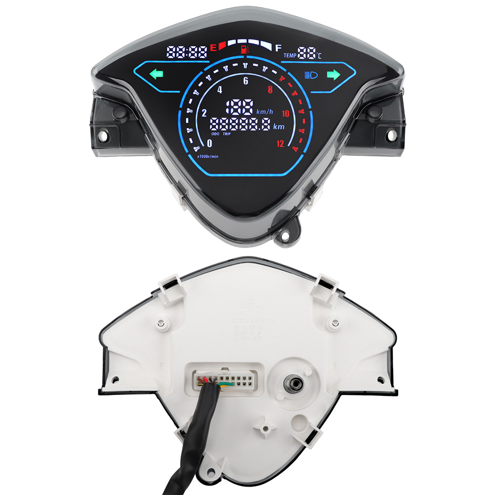 2025 NEW Digital Speedometer Gauge LED Meter Speedometer ASSY Odometer ...