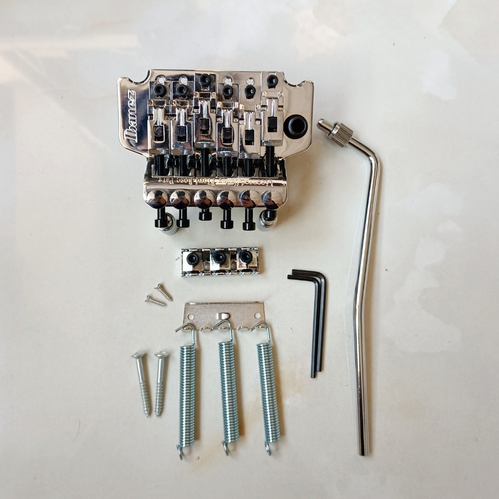 NEW Floyd Rose Tremolo Bridge Double Locking System Bridge for Ibanez ...