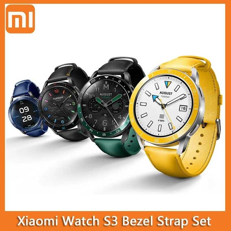 Xiaomi Watch S3 Bezel Strap Set Smart Watch S3 eSIM Case Casing 2023 NEW (hindi kasama ang watch ...