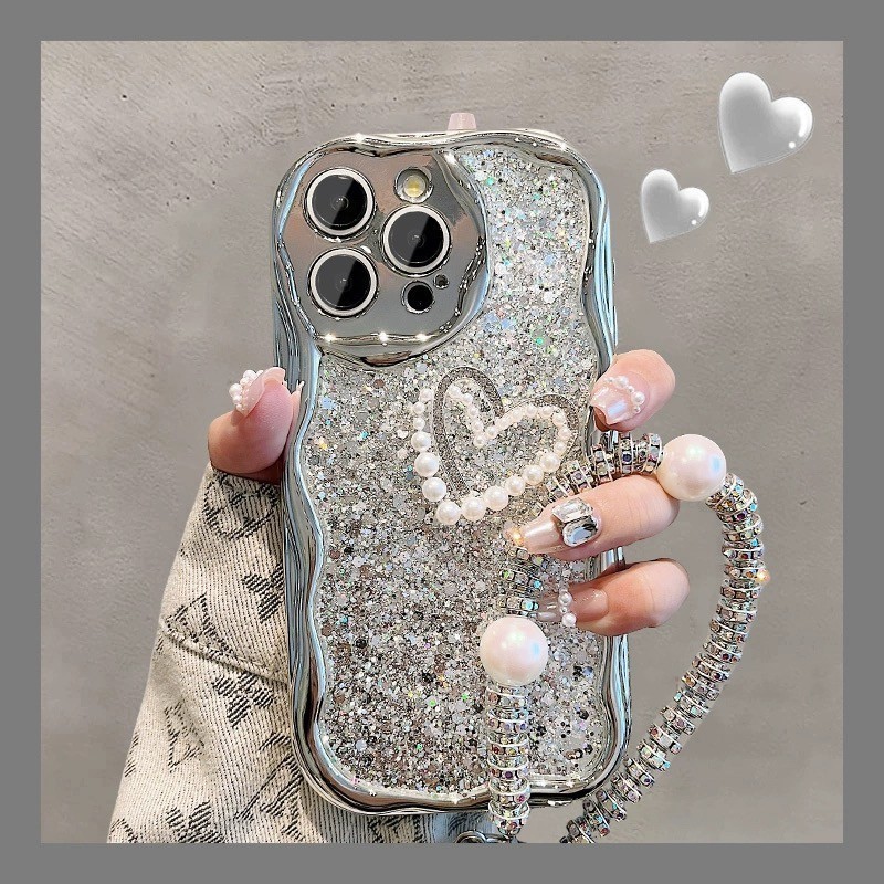 Handemade Diamond Love Sparkling Full Sky Star ins Style Phone Case for ...