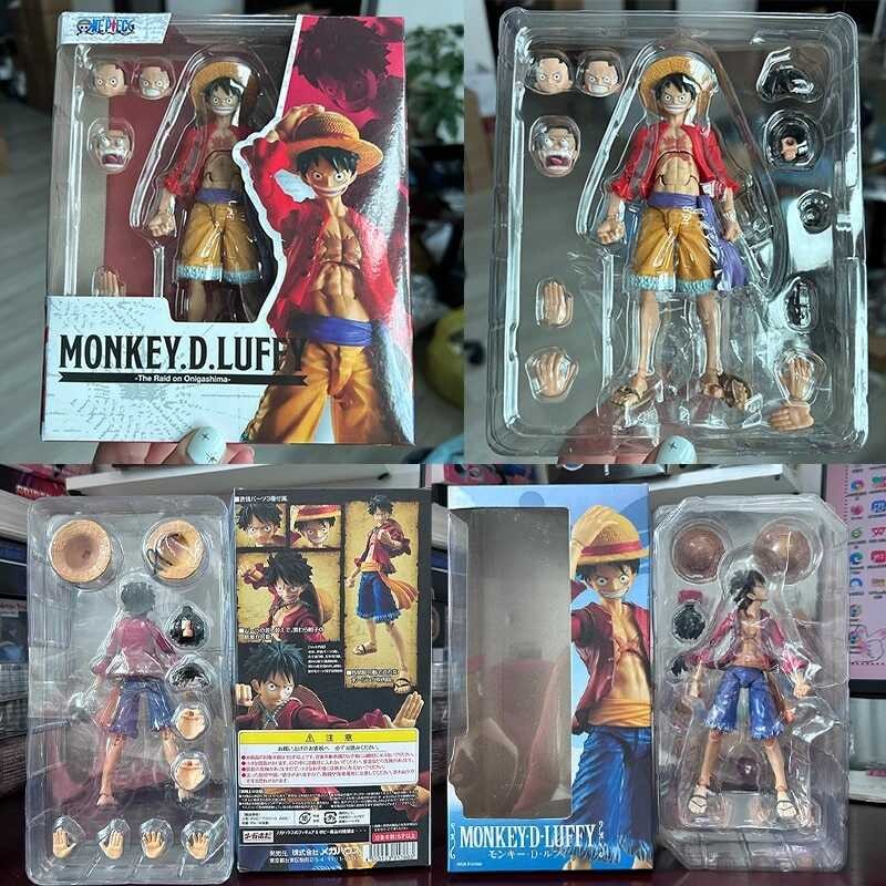 One Piece Action Figures Anime Luffy Roronoa Zoro Ace Figure Movable ...