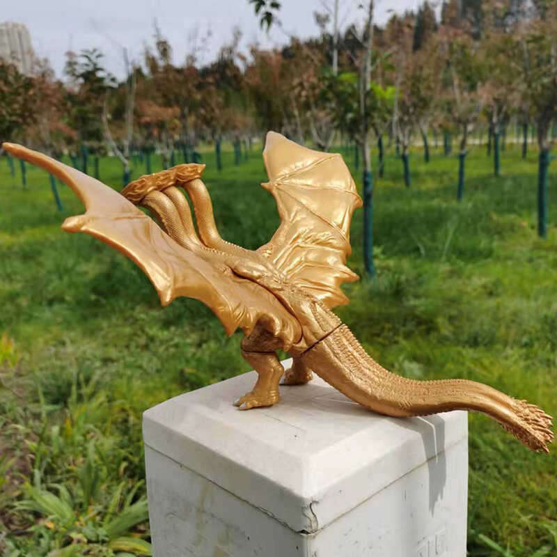 Dinosaur Double Headed Dragon Mechanical Three Headed Dragon Base Dora ...