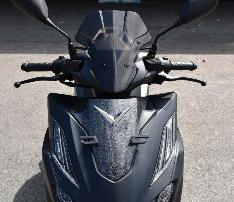Click Honda 125I 150I 160I Windshield/ Visor Set With Bracket (Plug And ...