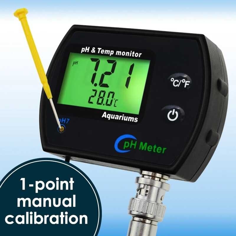 \12304; Eco-friendly】 Ph And Temperature 2-In-1 Dual Display With ...