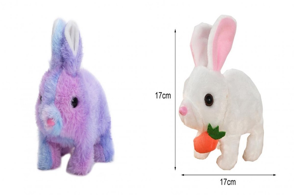 Realistic Electric Pet Walking and Talking Electric Rabbit Toy Soft ...