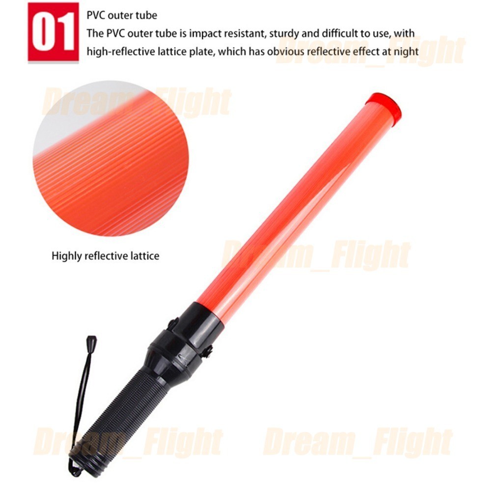 Rechargeable Traffic Baton Three-Speed Adjustment Led Traffic Control ...