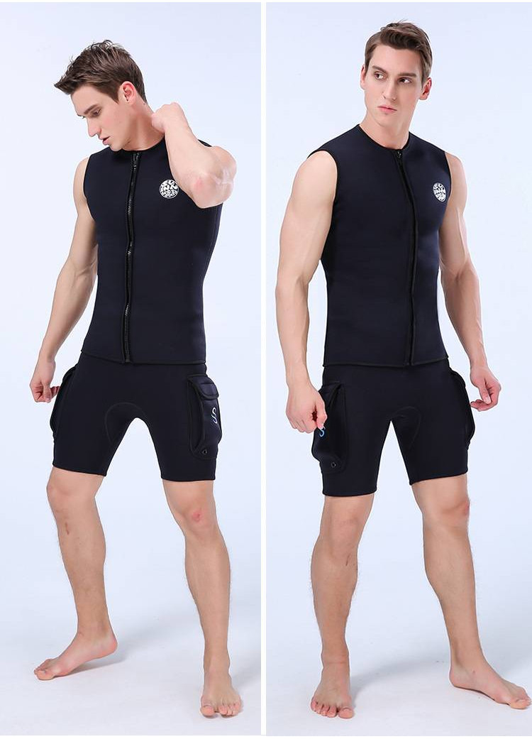 Ready Stock SLINX 3mm Diving Vest Diving Shorts Men Women Style ...
