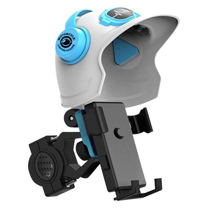 Ang Sun Visor Phone Holder Hugis Helmet Ay May Bisikleta Libreng ...