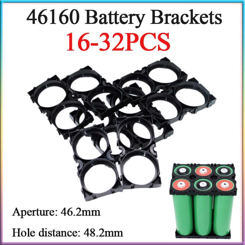16-32Pcs 3.2V Lithium Iron Battery Plastic Bracket DIY 46160 Battery ...