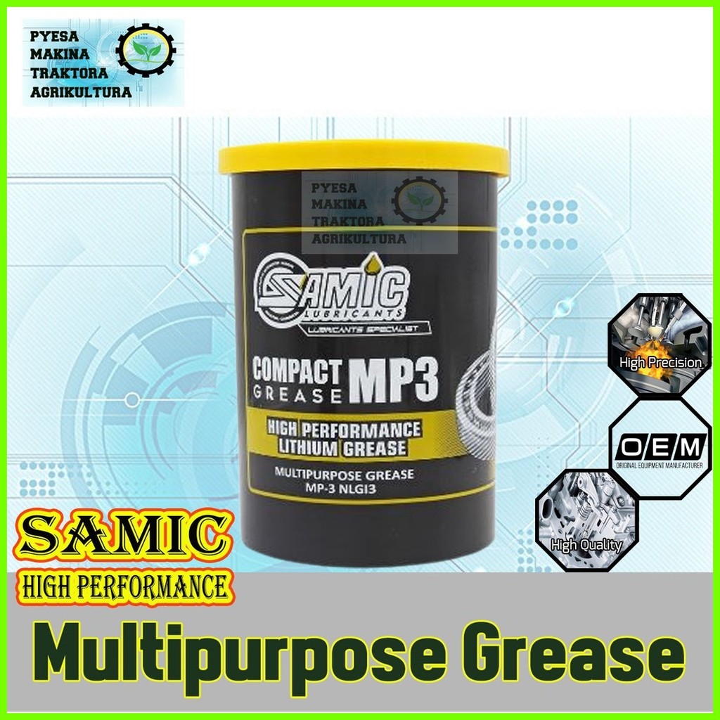 ☸ Compact Grease Multipurpose Grease MP-3 NLGI3 High Performance ...