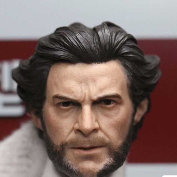 Diamond Wolf Head Carving 1/6 Wolf Uncle Logan Youth Edition Wolf Uncle ...