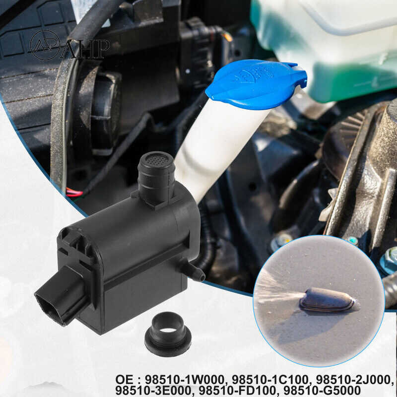 Car Windshield Washer Pump Sa Grommet Wiper Spray Motor 98510-1C100 ...
